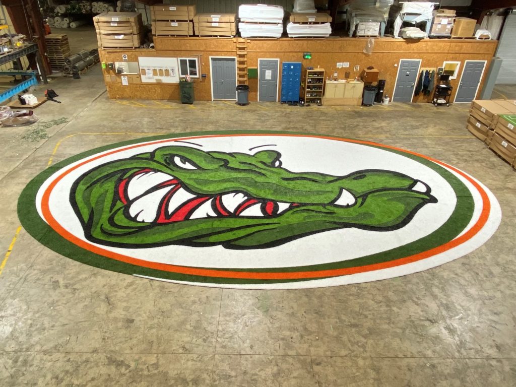 Custom Logo Turf| artificial grass | 888-972-7410 | Tex Turf
